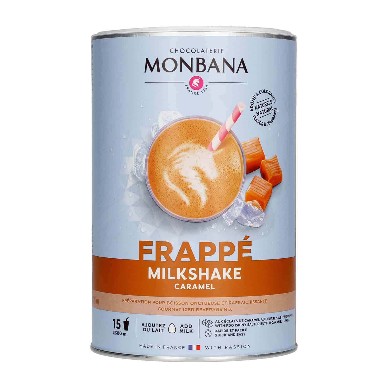 Monbana - Caramel Frappe Milkshake 1kg - Premo