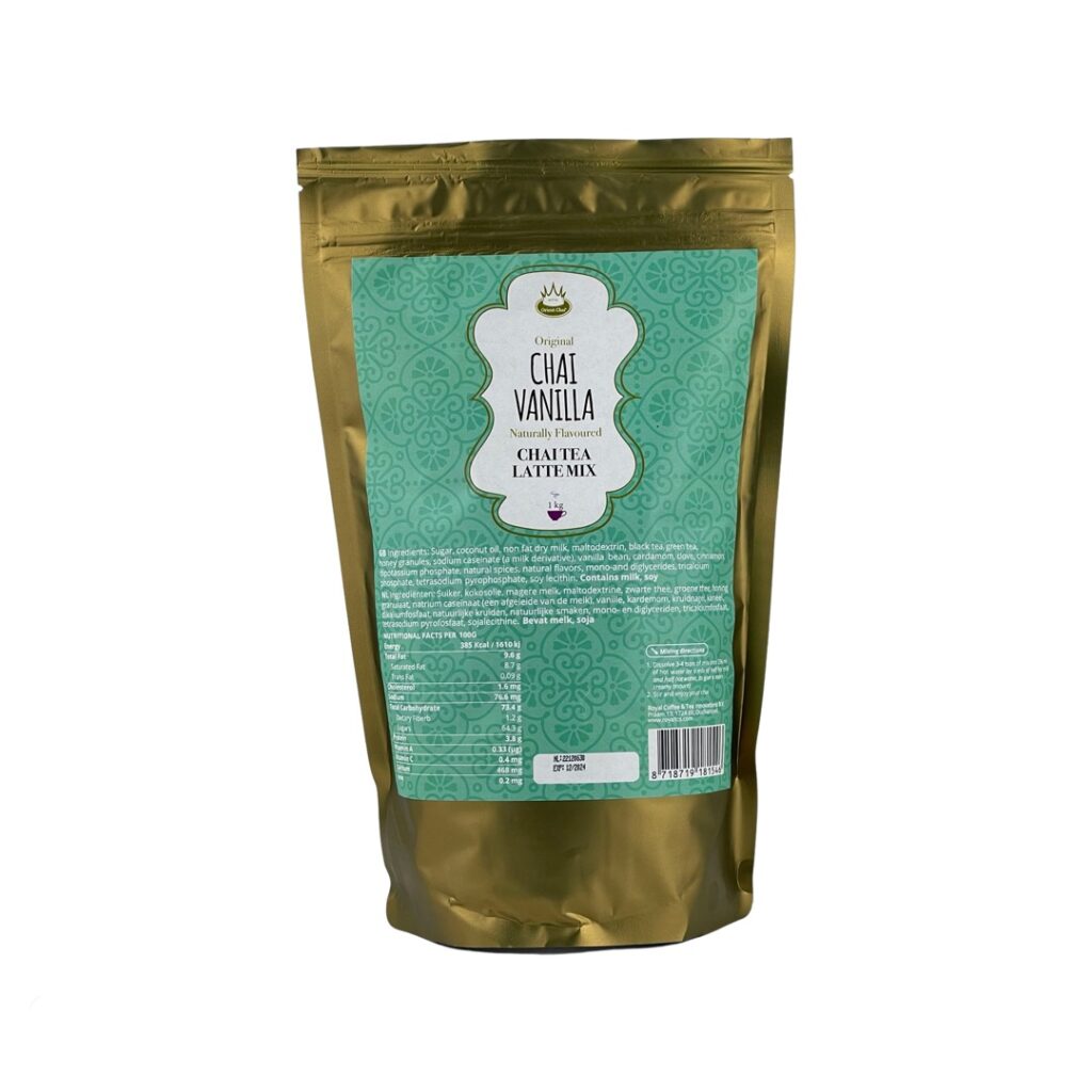 Royal Chai Arbata Latte Mix - Vanilė 1kg - Premo