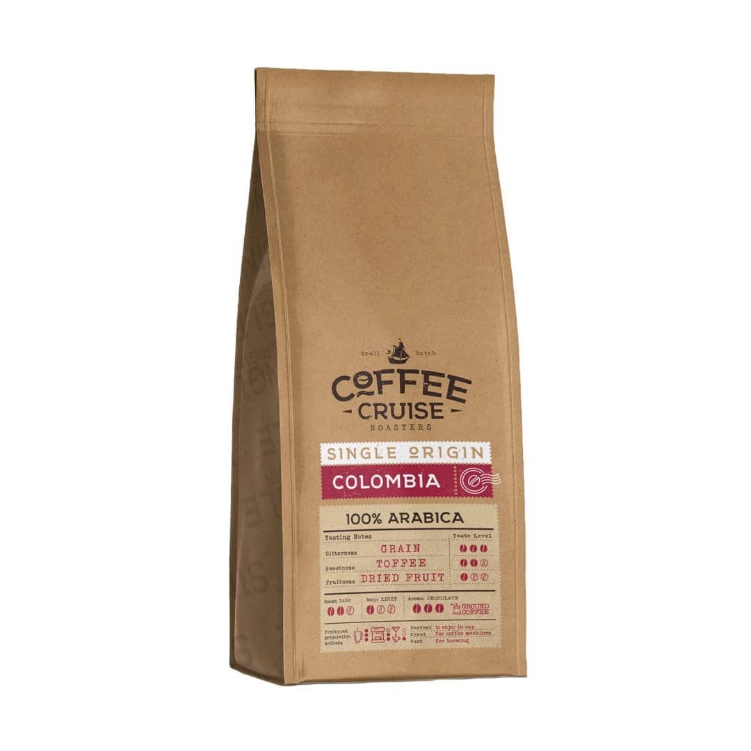 Malta kava Coffee Cruise COLOMBIA 250g - Premo