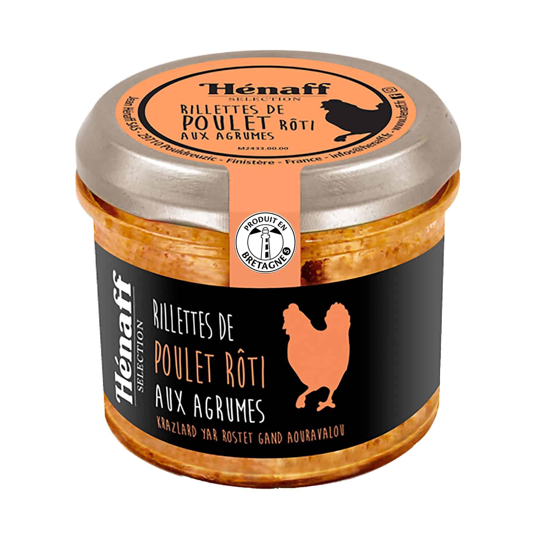 Skrudintos vištienos riletas su citrusais 90g - Premo