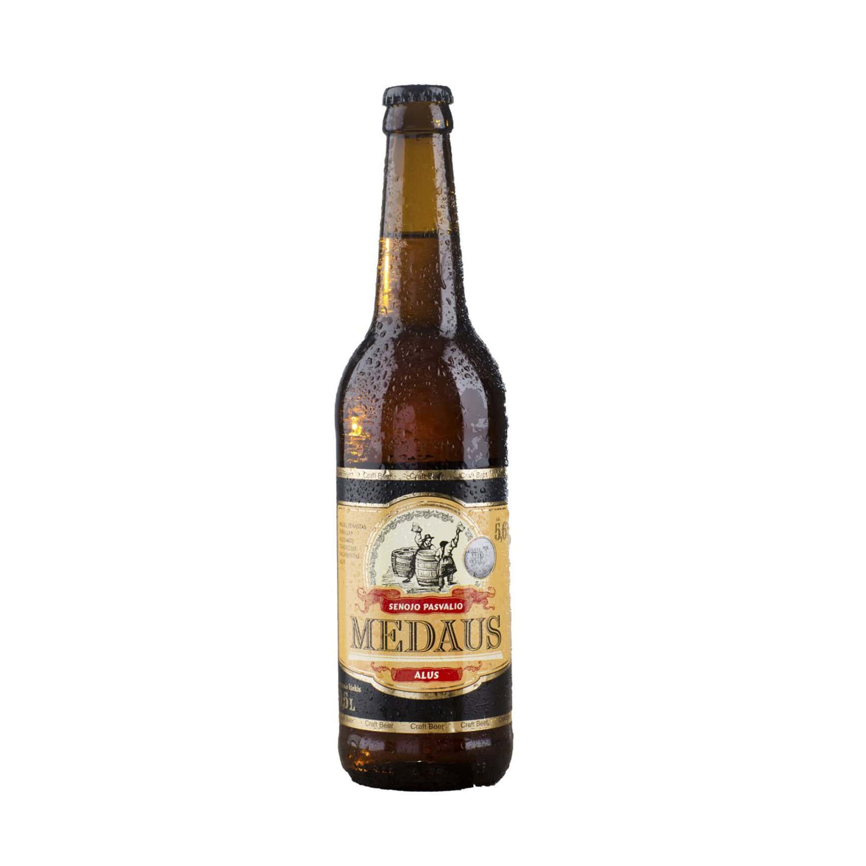 Senojo Pasvalio Medaus Alus, 0,5l 5,6%, ALSTEKA - Premo