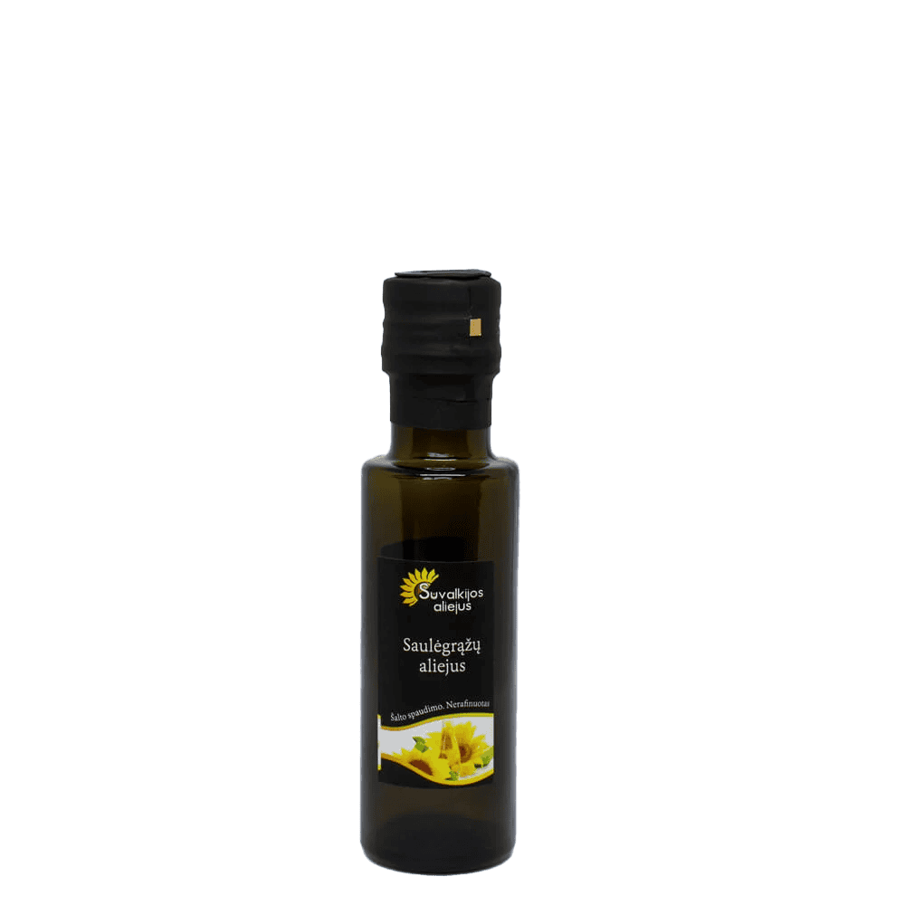 Saulėgrąžų aliejus 100ml, Suvalkijos aliejus - Premo