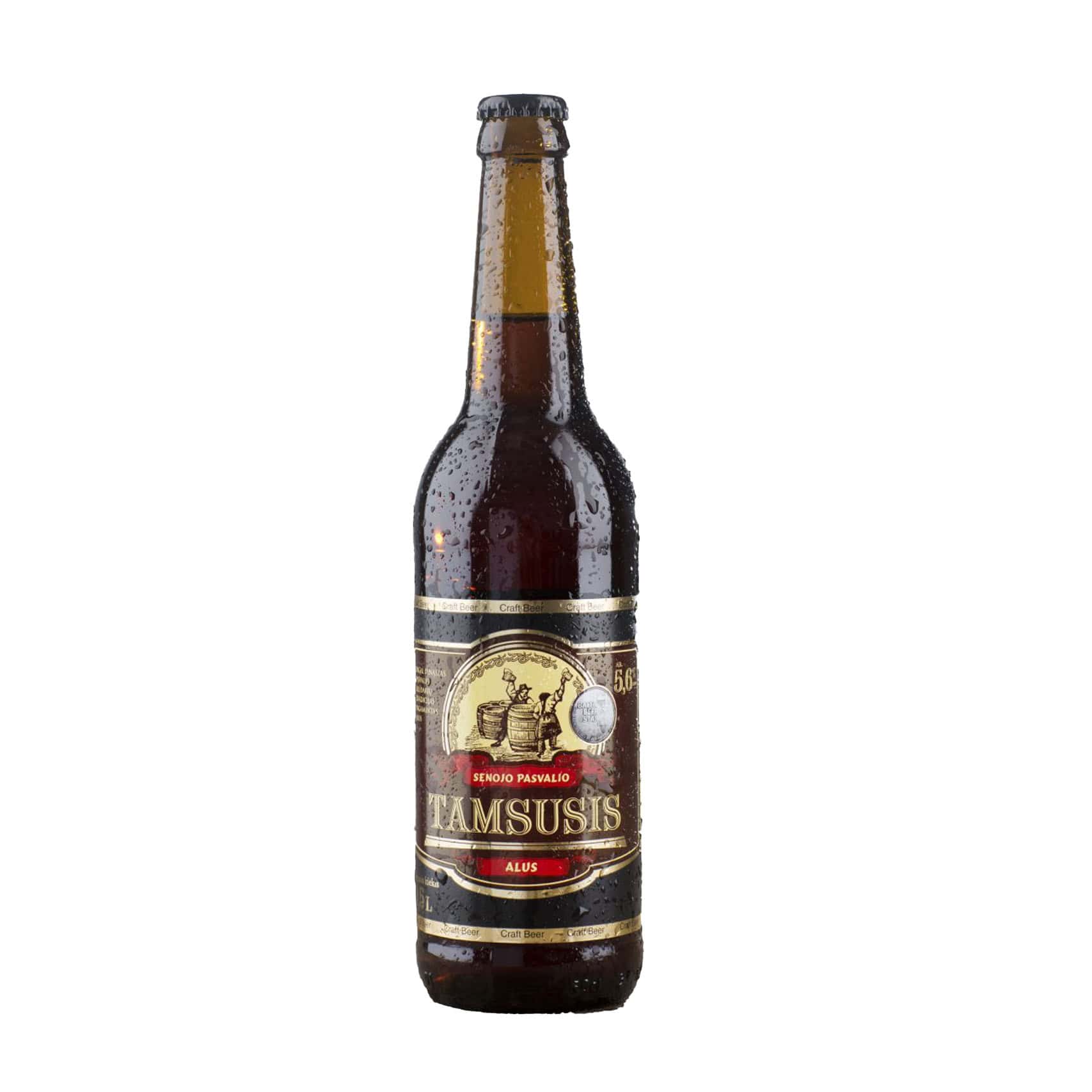 Senojo Pasvalio Tamsusis Alus 0.5l, 5,6%, Alsteka - Premo