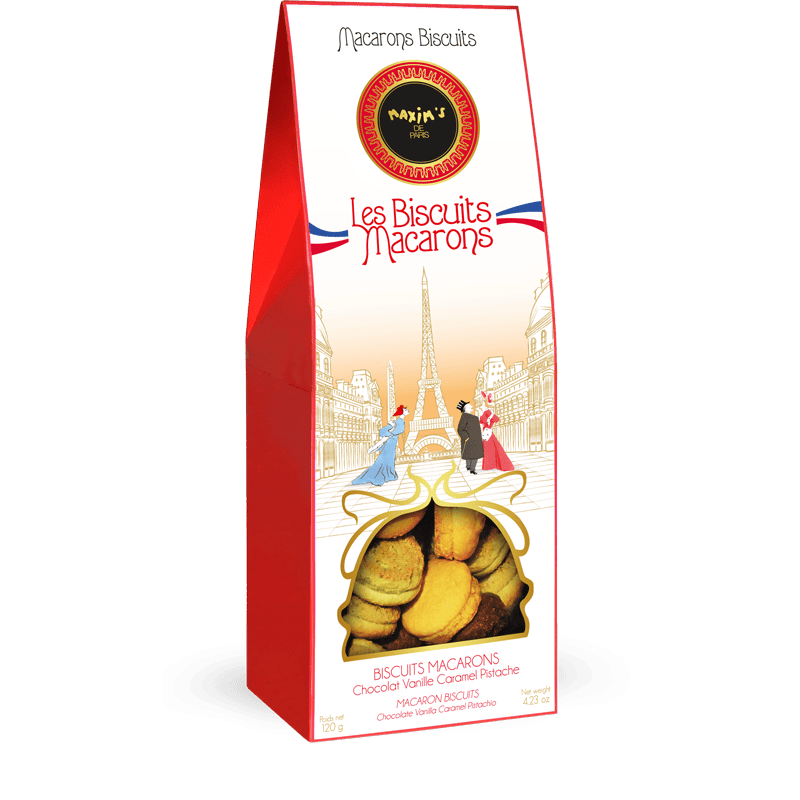 Macarons sausainiai 120g. MAXIM'S DE PARIS - Premo