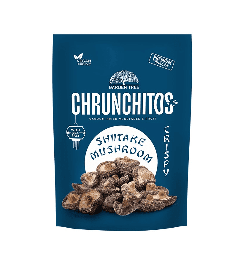 Traškūs Japoniški SHITAKE grybai GARDEN TREE 60g. - Premo