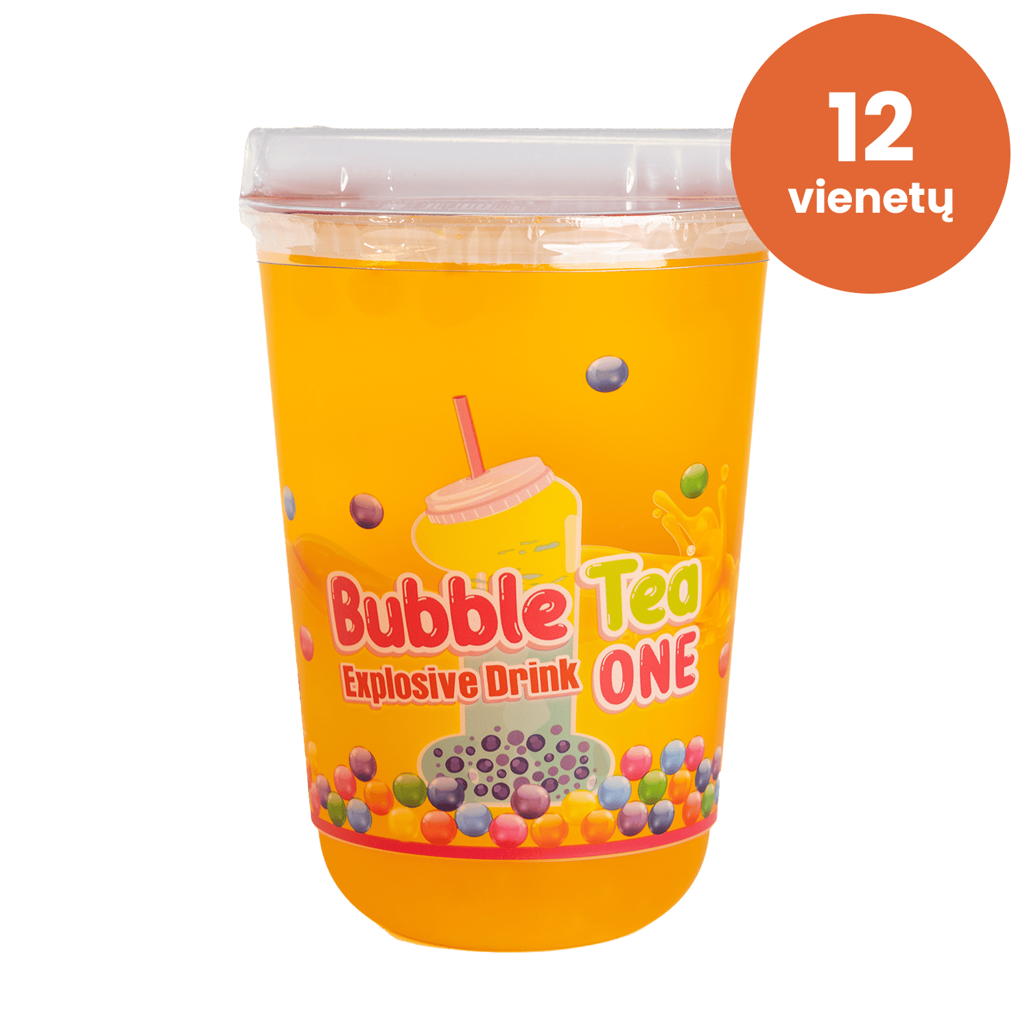 Burbulinė arbata MARACUJA MANGO - Pasiflorų ir mangų skonio 450ml (12 ...