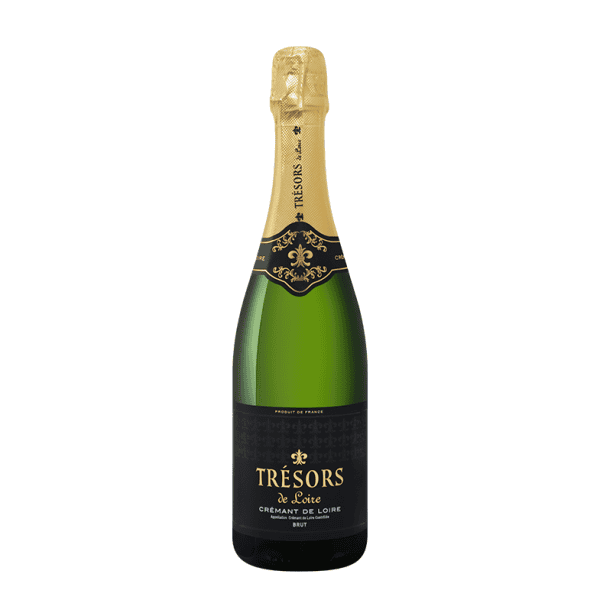 Putojantis vynas TRESORS De Loire Cremant Brut 0.75l 11,5% - Premo