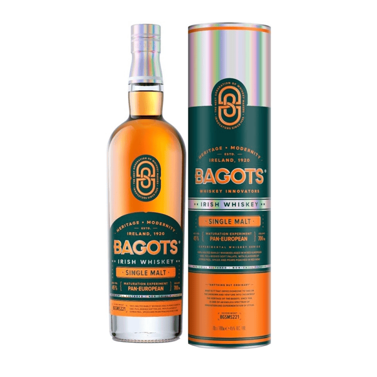Viskis Bagots Irish Whiskey Single Malt 0,7l 43% - Premo